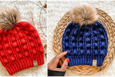 Delaney Crochet Hat - 6 sizes [Free Crochet Pattern and Tutorial]