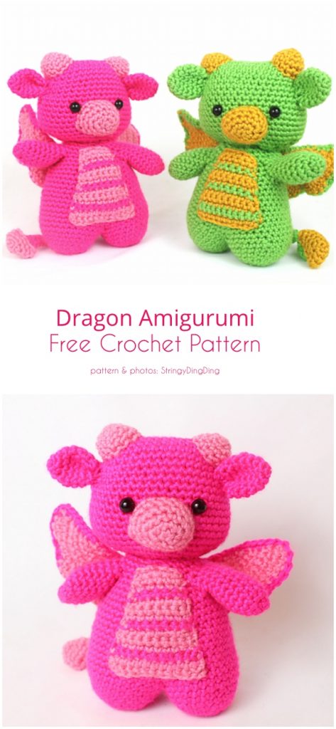 Top 6 Tiny Dragons Free Crochet Patterns - Your Crochet