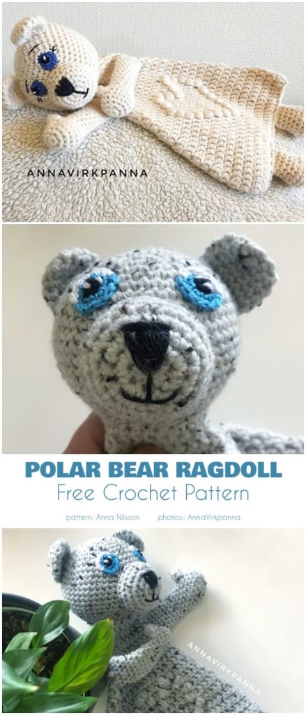 Adorable Wild Animal Ragdolls Free Crochet Patterns - Your Crochet