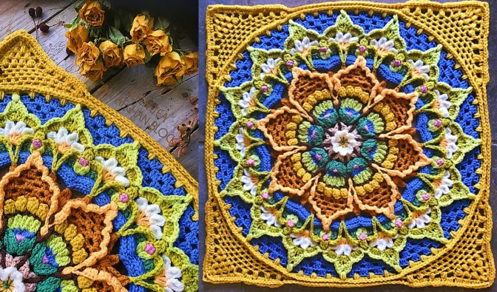 Beautiful Flower Afghan Free Crochet Patterns - Your Crochet