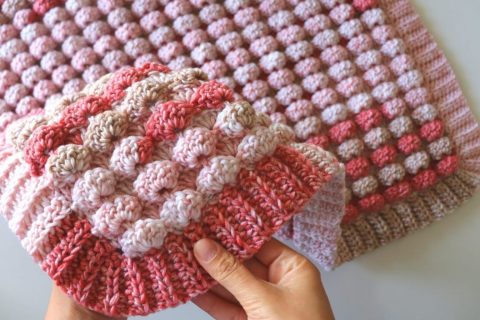 Optical Illusion Blanket Free Crochet Patterns