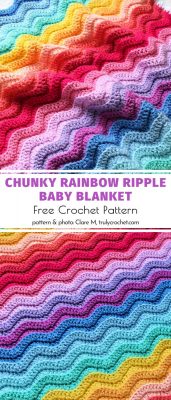 Elegant Ripple Stitch Blanket, Free Crochet Patterns - Your Crochet