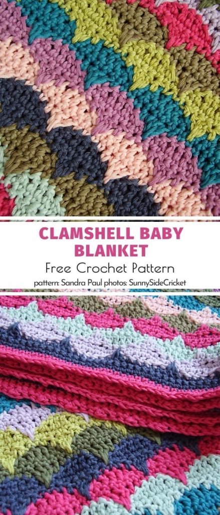 Clamshell Stitch Crochet Projects - Your Crochet