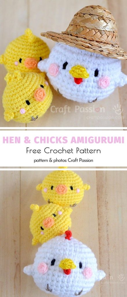 Lovely Amigurumi Chicks Free Patterns - Your Crochet