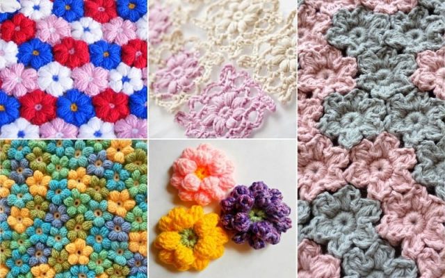 Puff Stitch Flower Crochet Projects & Free Patterns - Your Crochet