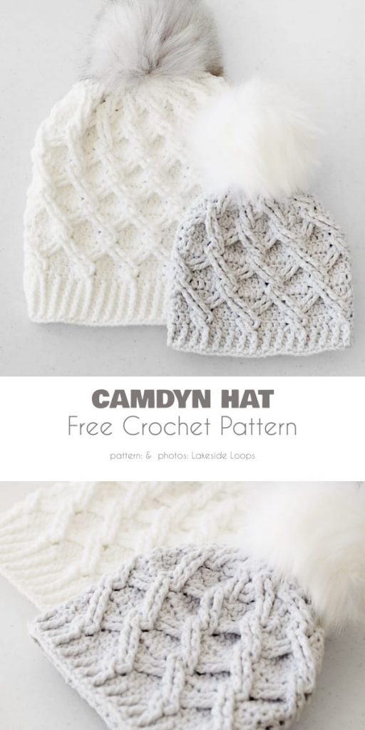 Lovely Cable Hat Free Crochet Patterns - Your Crochet