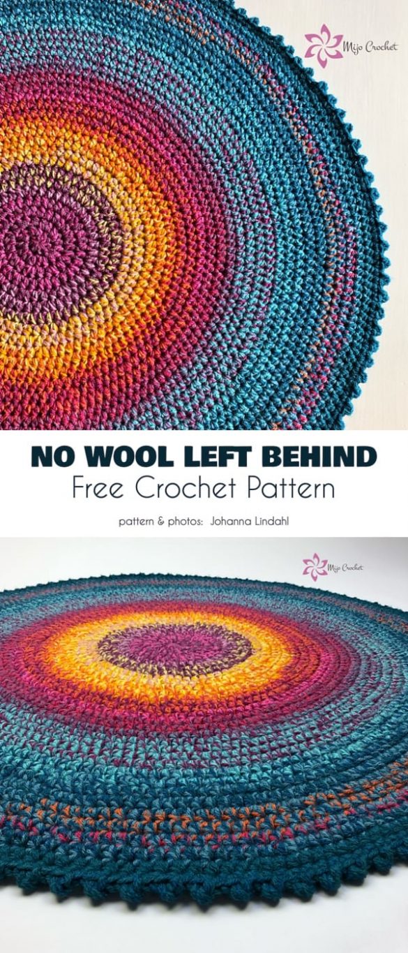 Beautiful Round Blankets with Free Crochet Patterns - Your Crochet