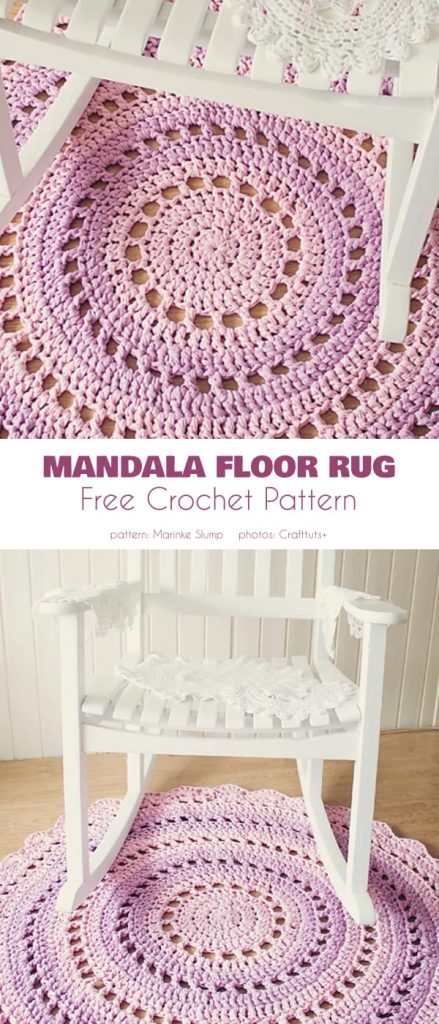 Crochet Mandala Rugs Free Patterns - Your Crochet