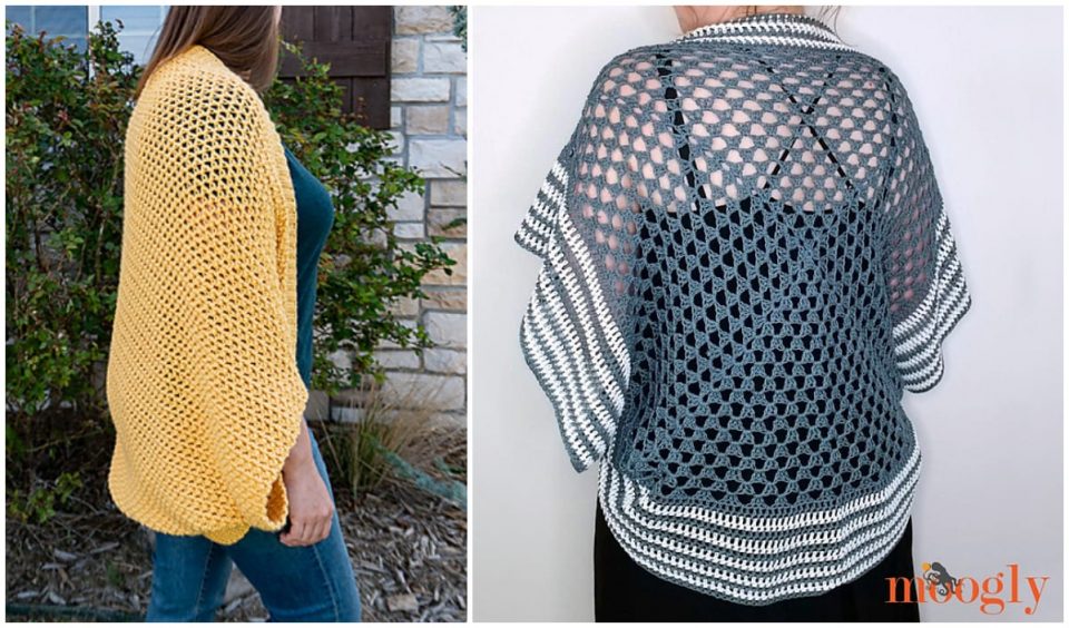 Chevron Lace Cardigan Free Crochet Pattern - Your Crochet