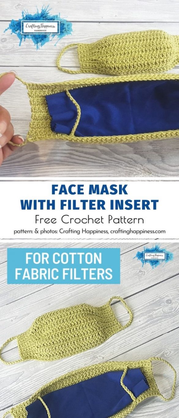 Solid Crochet Face Masks Free Patterns And Video - Your Crochet