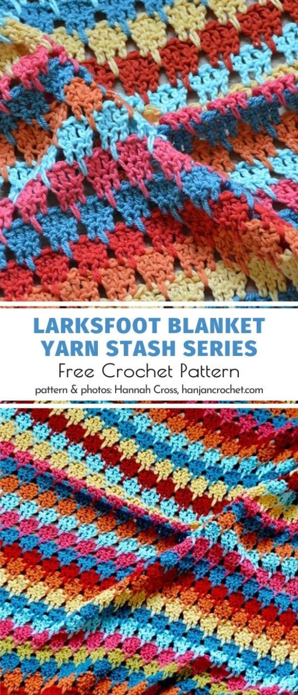 Larksfoot Stitch Blanket Ideas - Your Crochet