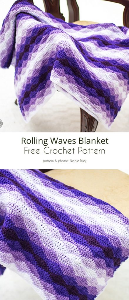 How to Crochet Rolling Waves Stitch [Video Tutorial] - Your Crochet