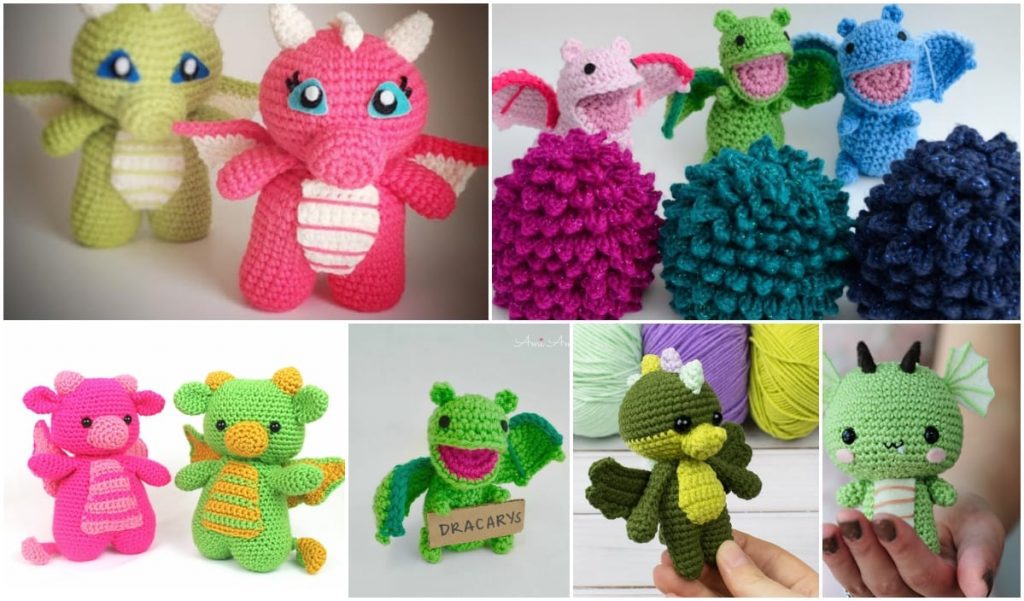 Top 6 Tiny Dragons Free Crochet Patterns - Your Crochet