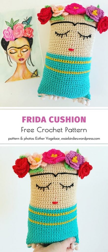 Frida Kahlo Inspired Crochet Projects and Free Patterns - Your Crochet