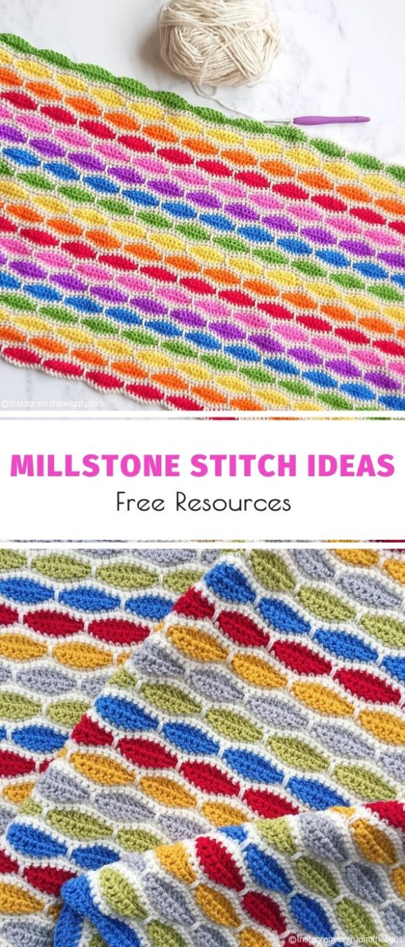 Millstone Stitch Crochet Projects - Your Crochet