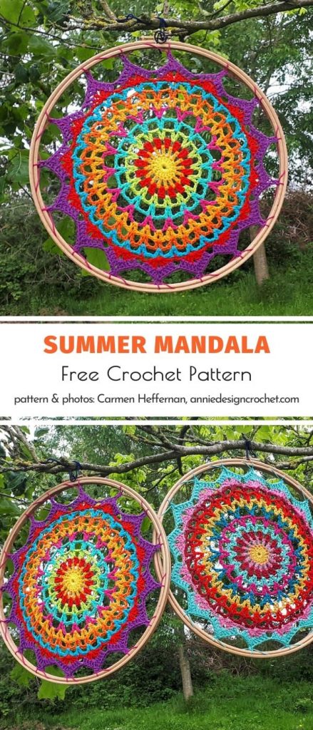 Hypnotizing Hoop Mandalas - Your Crochet