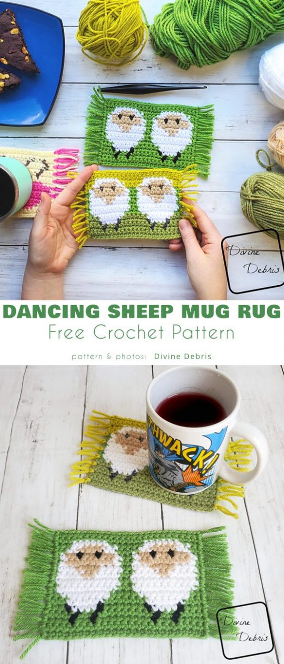 Awesome Crochet Mug Rugs - Your Crochet