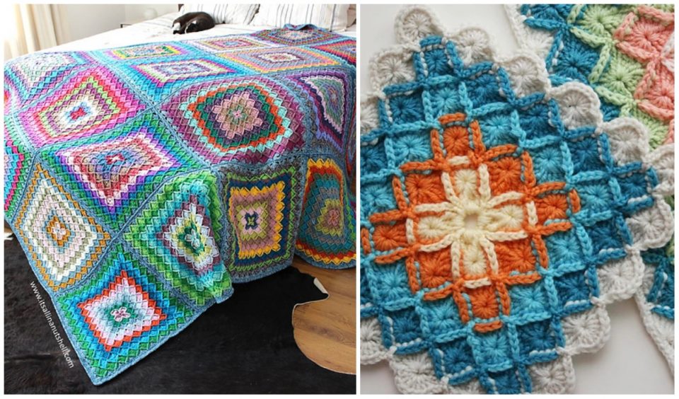 Bavarian Style Blanket Free Crochet Patterns - Your Crochet