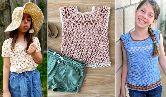 Crochet Tops for Girls Free Patterns - Your Crochet