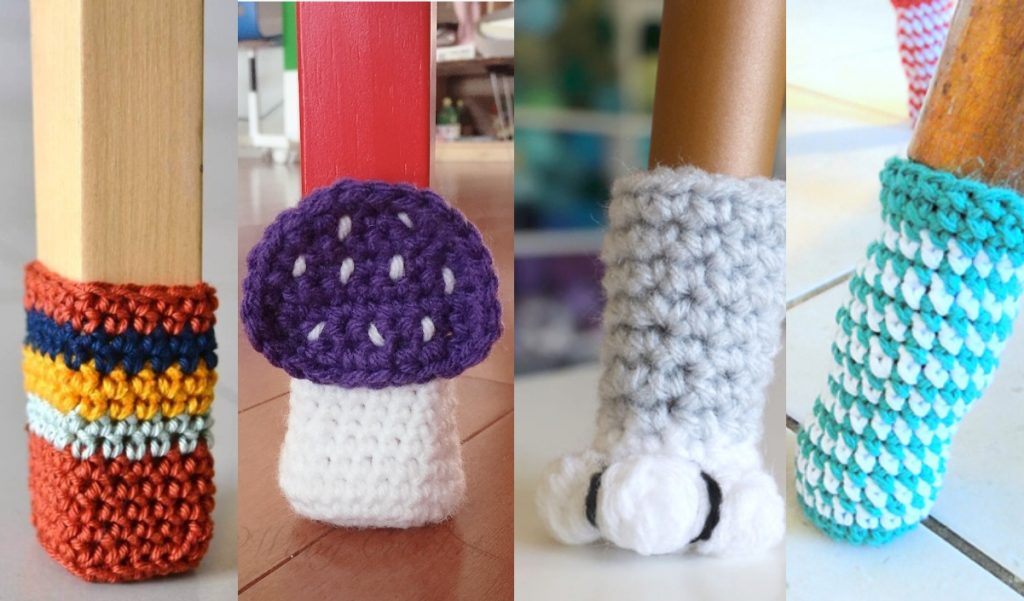 Chair Socks Free Crochet Patterns