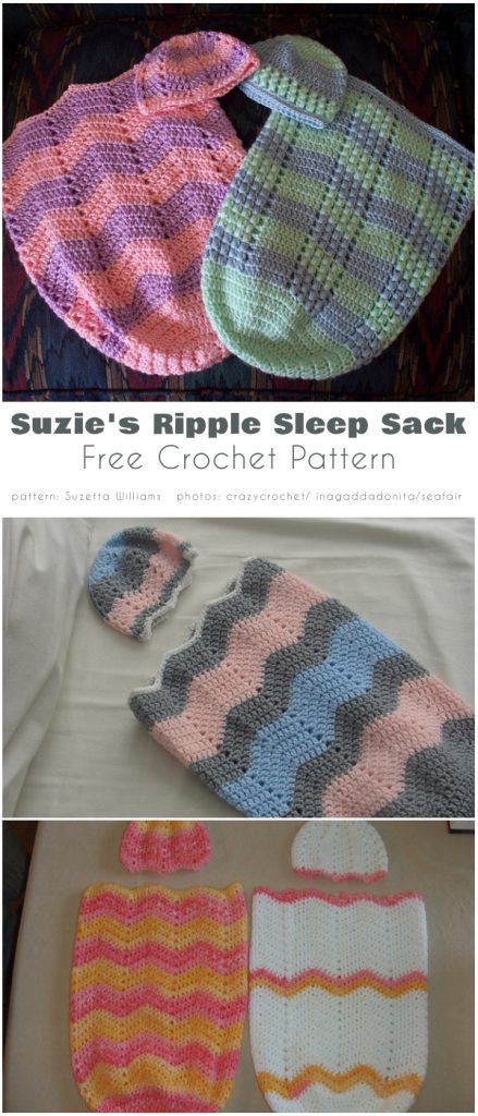 Baby Sleeping Sack Free Crochet Patterns - Your Crochet