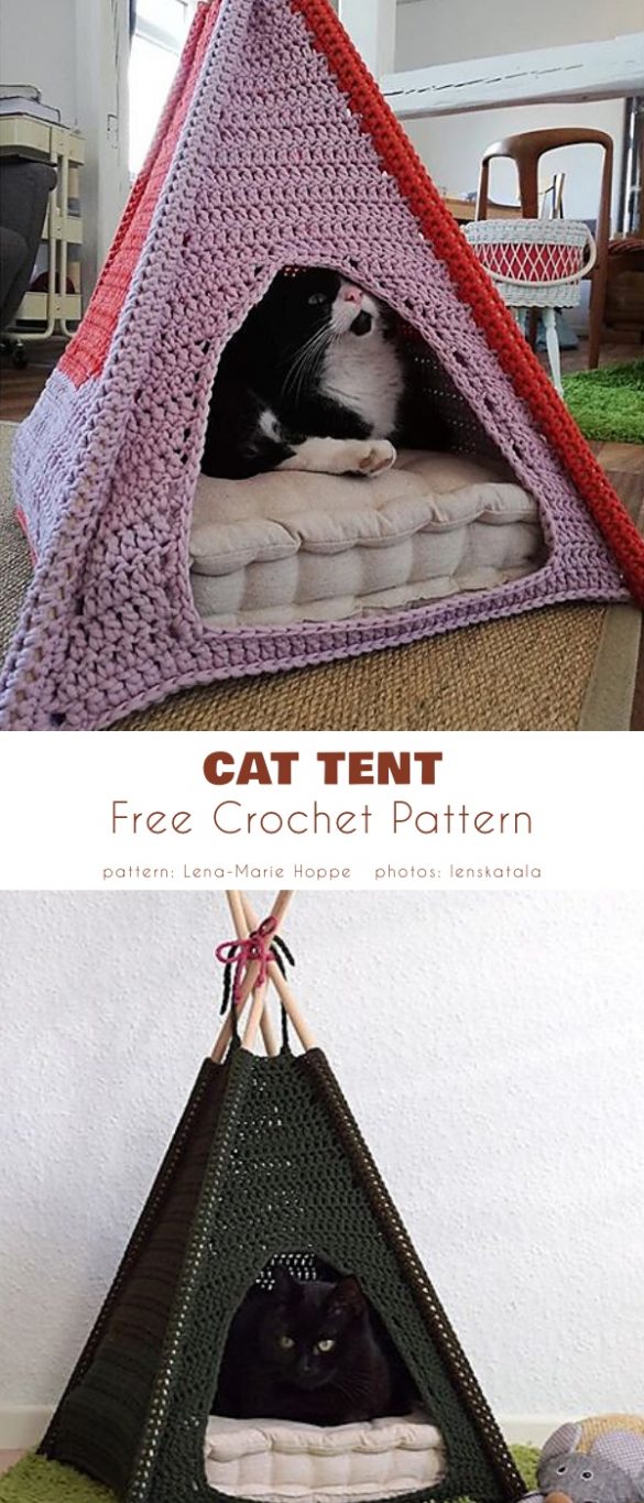 A Perfect Cat Bed and Nest, Crochet Patterns - Your Crochet