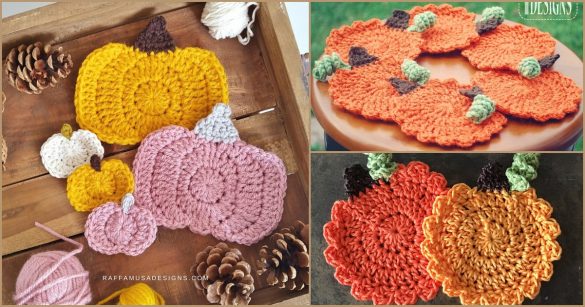 Fall Crochet Coaster Ideas and Free Patterns - Your Crochet