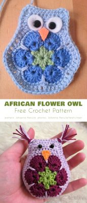 Owl Applique Free Crochet Patterns - Your Crochet