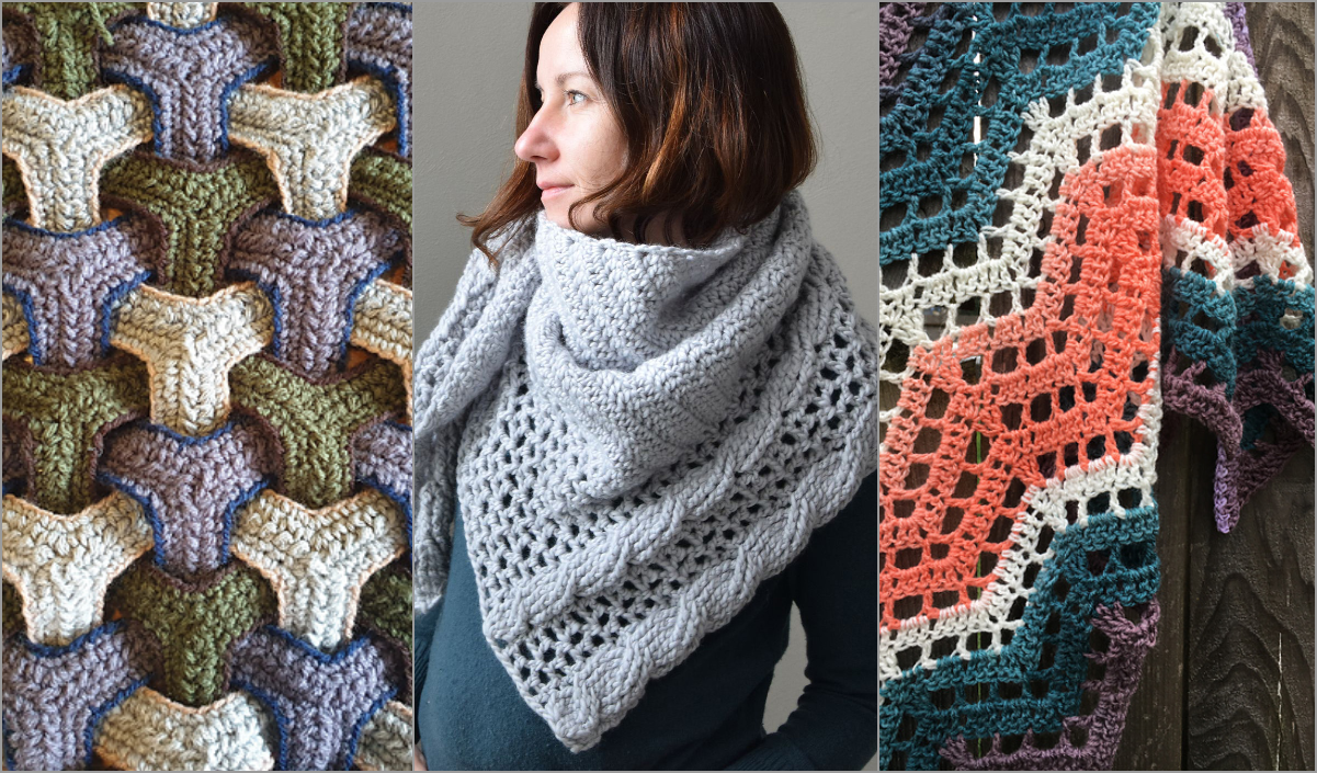 Winter Shawl Free Crochet Patterns