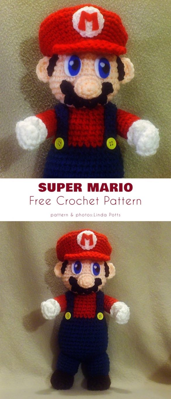 Super Mario Game Fan Free Crochet Patterns - Your Crochet