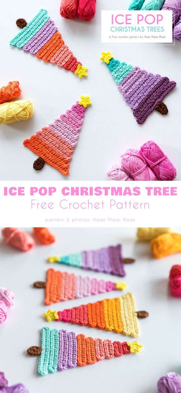 2D Smart Christmas Tree Free Crochet Patterns - Your Crochet