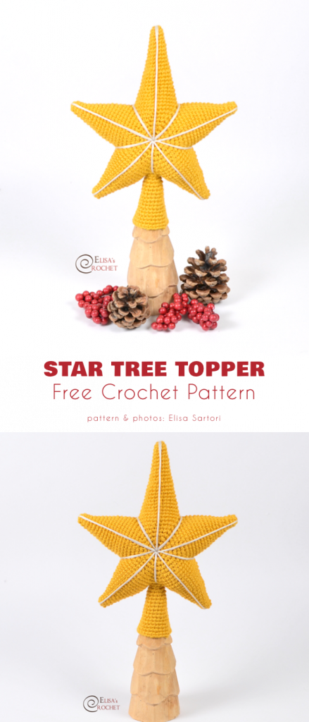 Tree Topper Ornament Free Crochet Patterns - Your Crochet