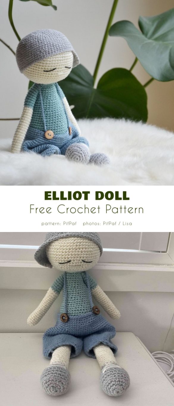 Amigurumi Male Doll Free Crochet Patterns - Your Crochet