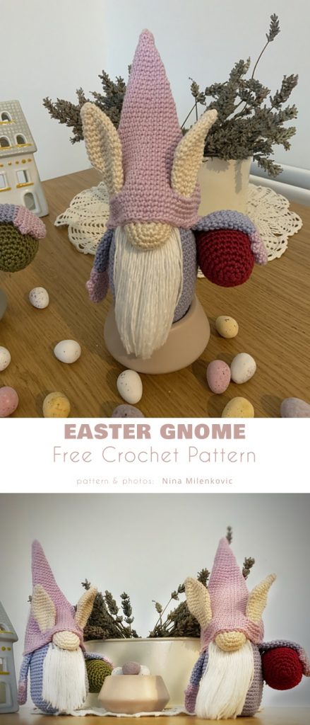 8 Easter and Summer Garden Gnome Free Crochet Patterns - Your Crochet