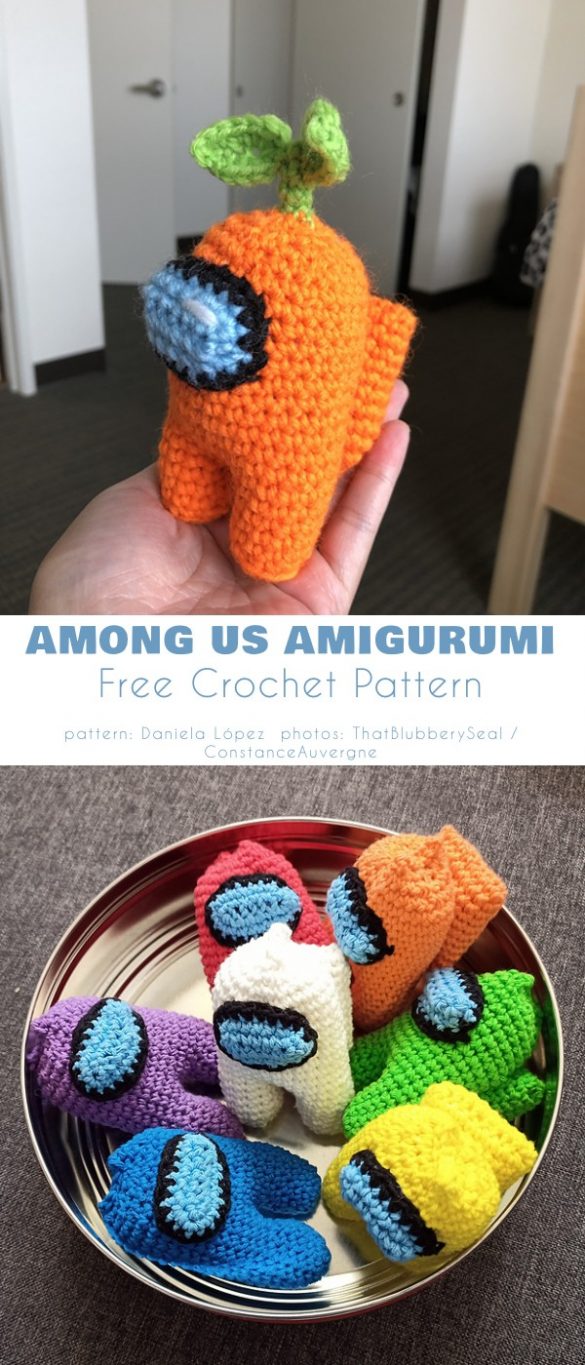 Among Us Amigurumi Free Crochet Patterns - Your Crochet