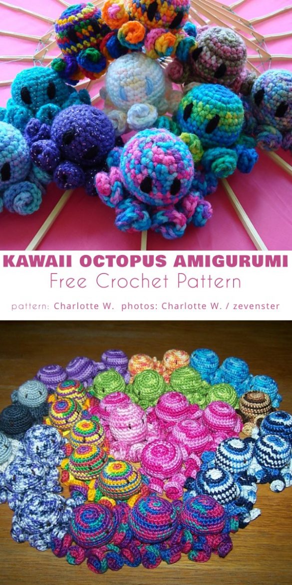 Tiny Octopus Free Crochet Patterns - Your Crochet
