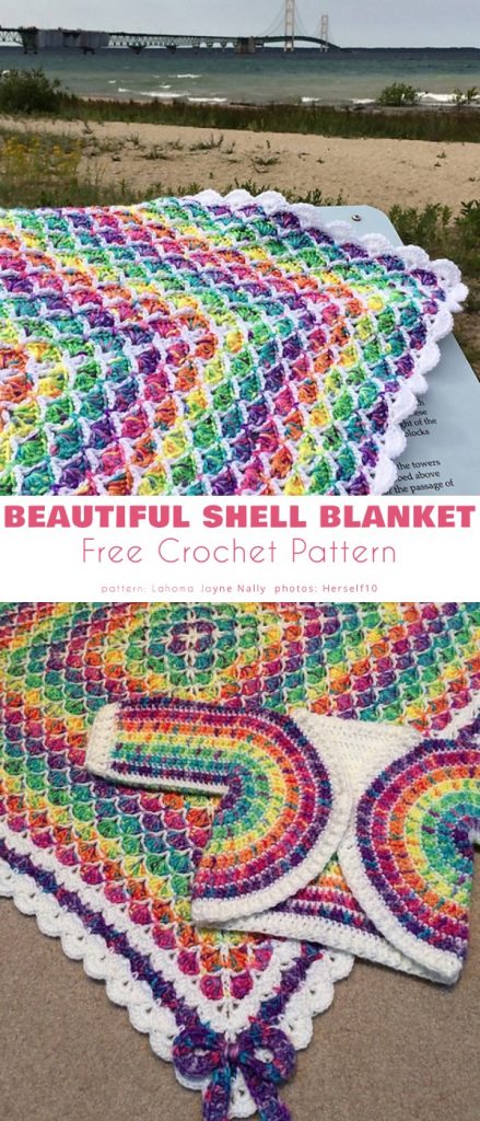 Beautiful Shell Stitch Blanket Ideas - Your Crochet