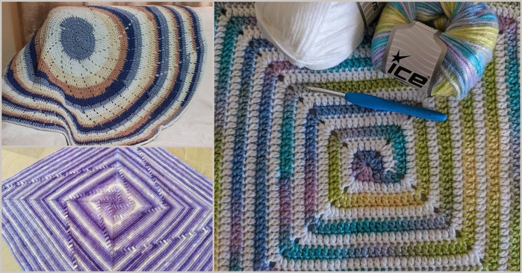 Swirl Blanket Free Crochet Patterns + Video Tutorial - Your Crochet