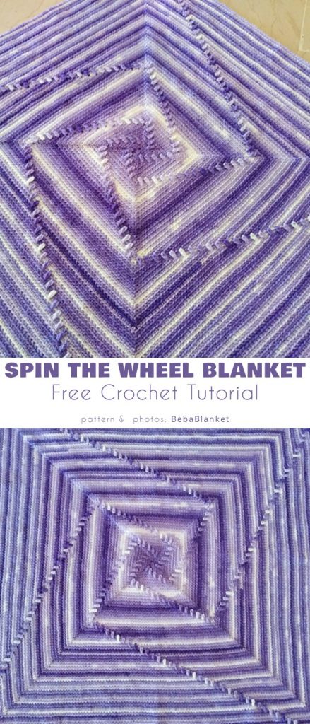 Swirl Blanket Free Crochet Patterns + Video Tutorial - Your Crochet