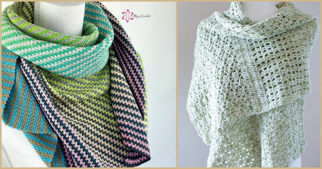 Summer Night Shawl ideas and Free Crochet Patterns - Your Crochet