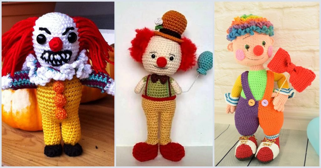 Amigurumi Clown Free Crochet Patterns - Your Crochet