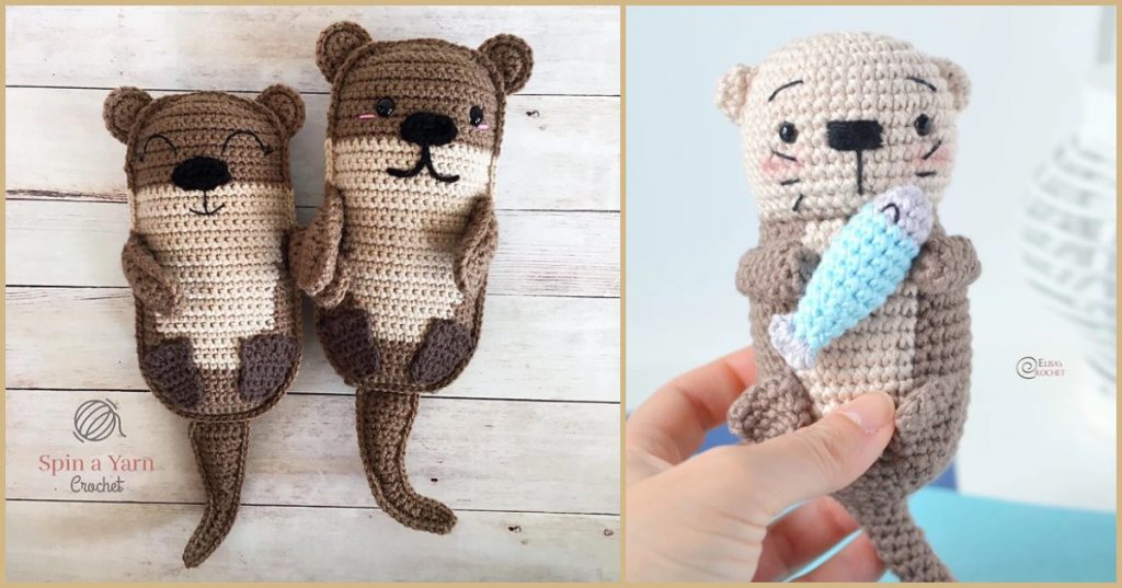 Amigurumi Otters – Free Crochet Patterns - Your Crochet
