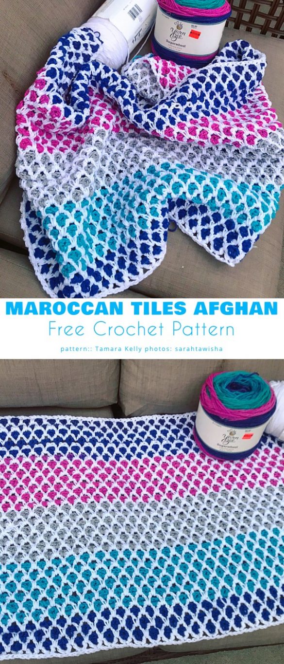 New Stitches: The Sonic and Moroccan Stitches - Your Crochet