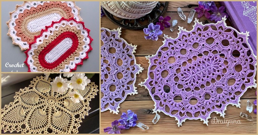 Oval Doily Free Crochet Patterns - Your Crochet