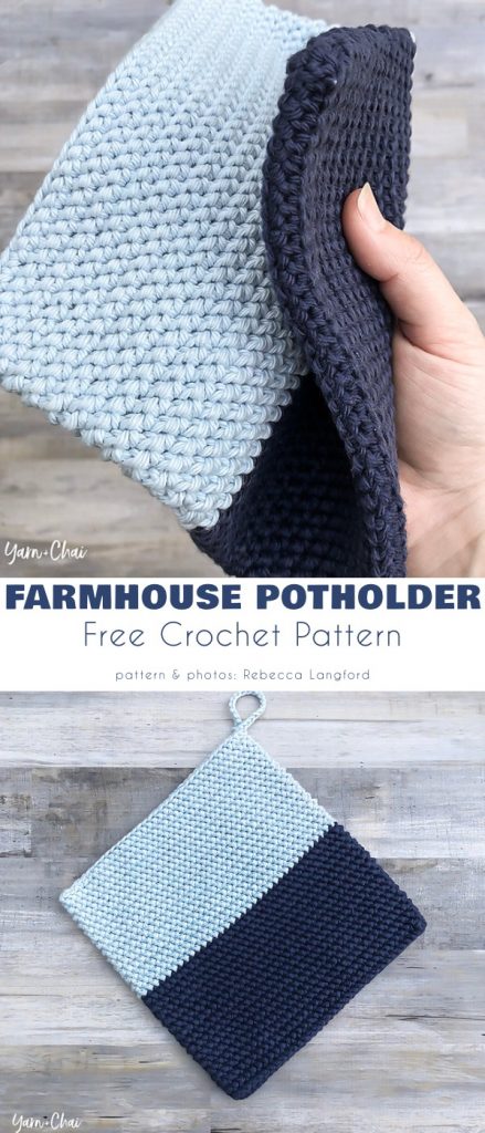 Farmhouse Potholders, Free Crochet Patterns - Your Crochet