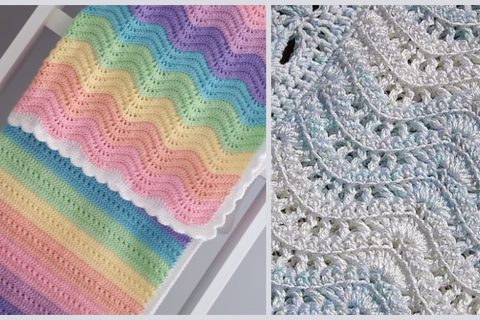Star-Covered Nap, Free Crochet Patterns star blanket