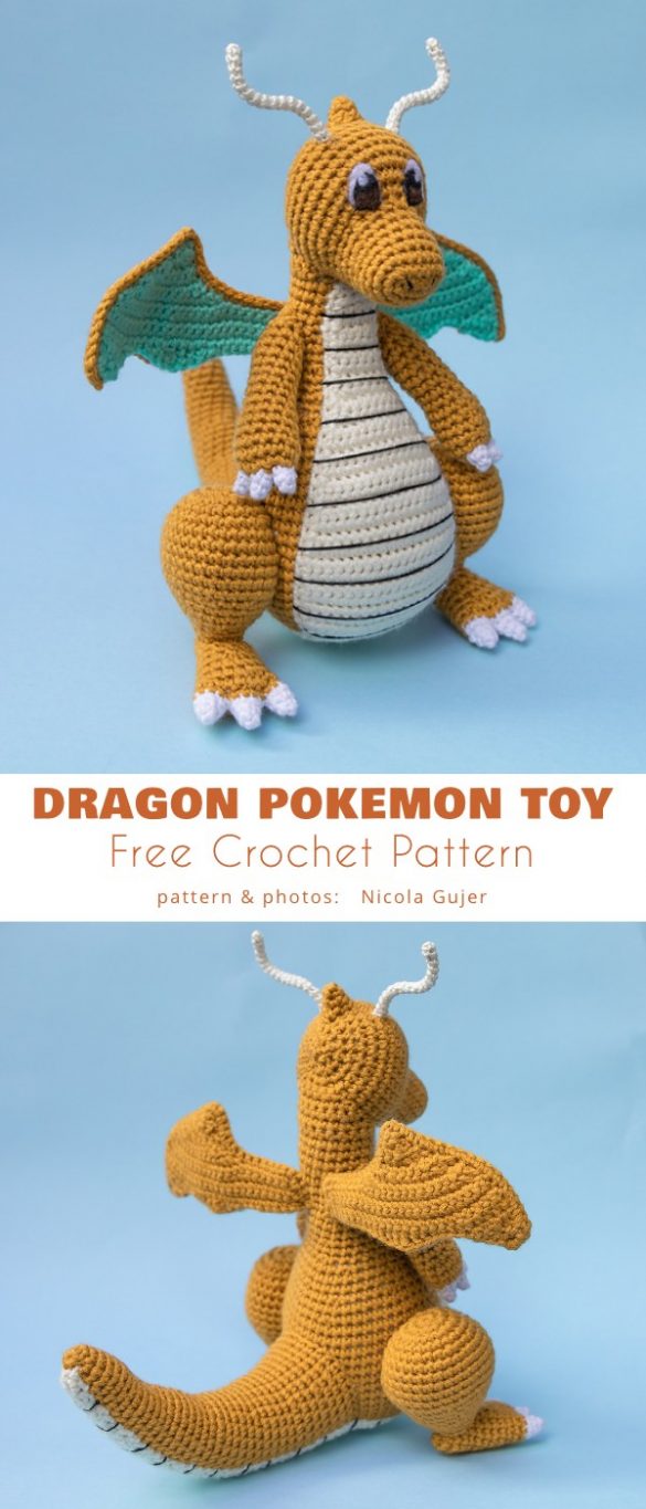 7 Free Pokemon Crochet Patterns