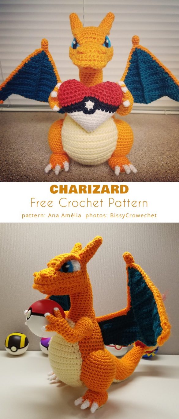 7 Free Pokemon Crochet Patterns