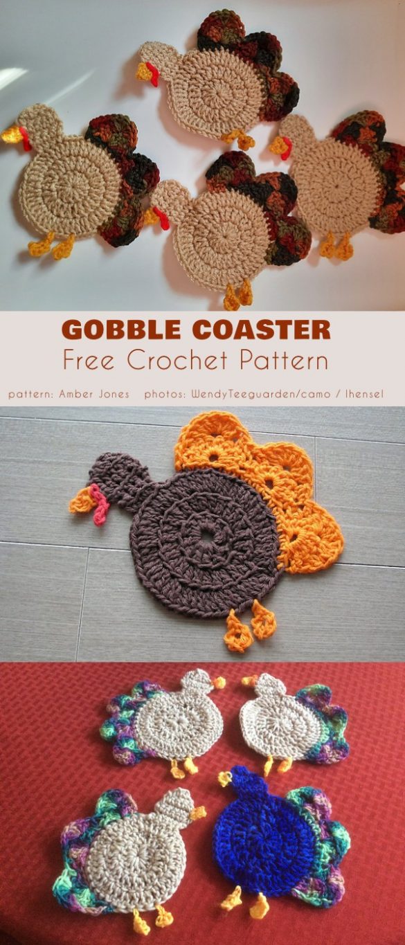 Fall Coaster Ideas and Free Crochet Patterns - Your Crochet