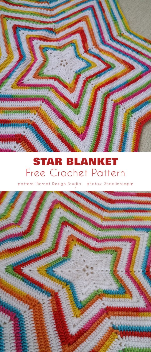 Star-Covered Nap, Free Crochet Patterns - Your Crochet
